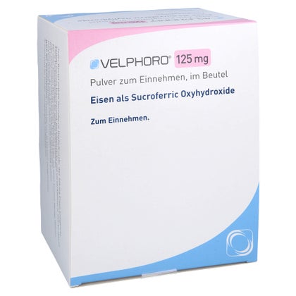 VELPHORO 125 mg Pulver zum Einnehmen im Beutel 90 St mit E-Rezept ...