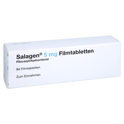 Salagen 5 mg Filmtabletten 84 St mit E-Rezept kaufen | DocMorris