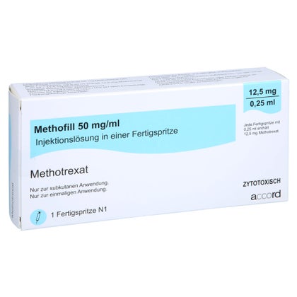 METHOFILL 12,5 mg (50 mg/ml) Inj.-Lsg.i.e.F.-Sp. 1 St mit E-Rezept ...
