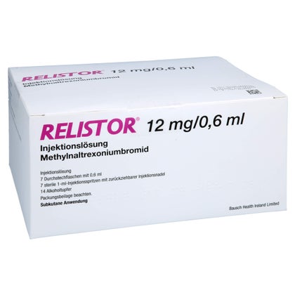 RELISTOR 12 mg/0,6 ml Injektionslösung Dsfl. 7 St mit E-Rezept kaufen ...