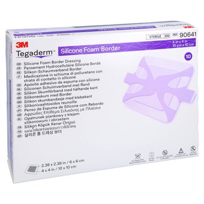 Tegaderm Silicone Foam Border 10x10 Cm 90641 10 St online kaufen ...