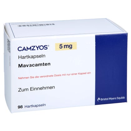 Camzyos 5 mg Hartkapseln 98 St mit E-Rezept kaufen | DocMorris