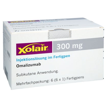 Xolair 300 Mg Injektionslösung I.e.fertigpen 6X1 St mit E-Rezept kaufen ...