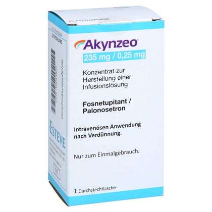 AKYNZEO 235 mg/0,25 mg Konz.z.Herst.e.Inf.-Lsg. 1 St mit E-Rezept ...