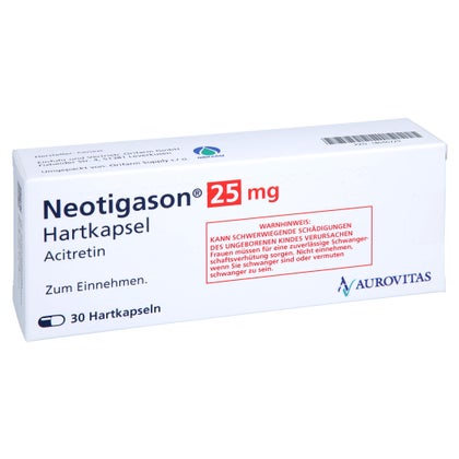 Neotigason 25 mg Hartkapseln 30 St mit E-Rezept kaufen | DocMorris