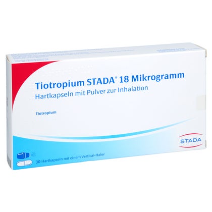 Tiotropium Stada 18 µg Hkp.m.plv.z.inh.+inhaler 30 St mit E-Rezept ...