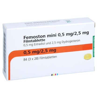 FEMOSTON mini 0,5 mg/2,5 mg Filmtabletten 84 St mit E-Rezept kaufen ...
