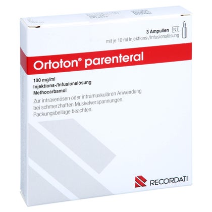 ORTOTON parenteral 100 mg/ml Inj./Inf.-L. Amp.10ml 3 St mit E-Rezept ...