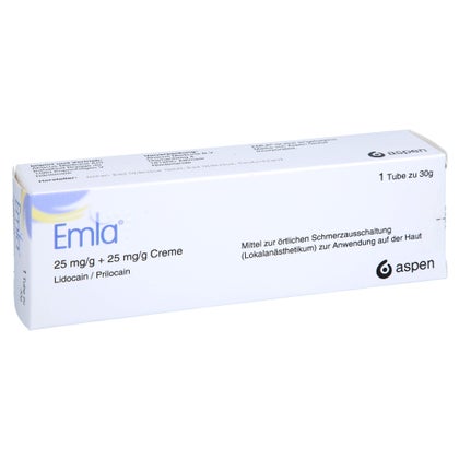 EMLA 25 mg/g + 25 mg/g Creme - Reimport 30 g online kaufen | DocMorris