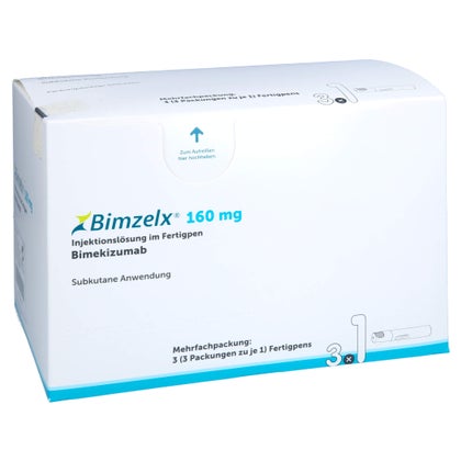 Bimzelx 160 mg Injektionslösung im Ferti 3X1 St mit E-Rezept kaufen ...