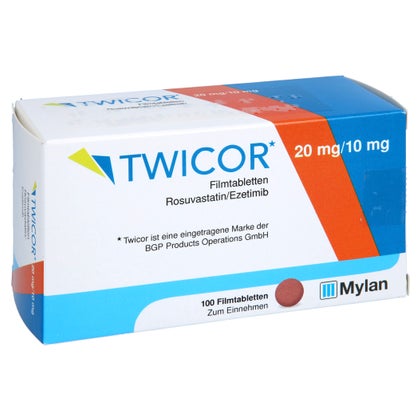 Twicor 20 Mg/10 mg Filmtabletten 100 St mit E-Rezept kaufen | DocMorris