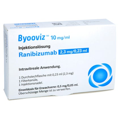 BYOOVIZ 10 mg/ml Injekt.-Lsg. 2,3 mg Durchstechfl. 1 St mit E-Rezept ...