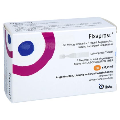 FIXAPROST 50 Mikrogramm/ml + 5 mg/ml Augentr.EDP 30X0,2 ml mit E-Rezept ...