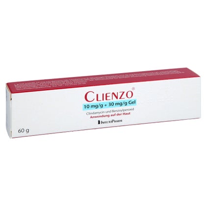 Clienzo 10 Mg/g + 30 Mg/g Gel 60 g mit E-Rezept kaufen | DocMorris
