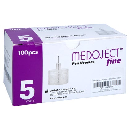 Pen-nadeln Medoject 5 mm 32 G 100 St online kaufen | DocMorris