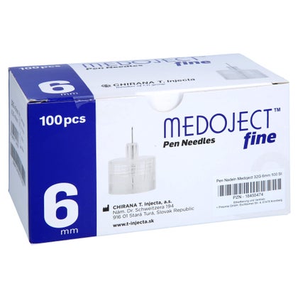 Pen-nadeln Medoject 6 mm 32 G 100 St online kaufen | DocMorris