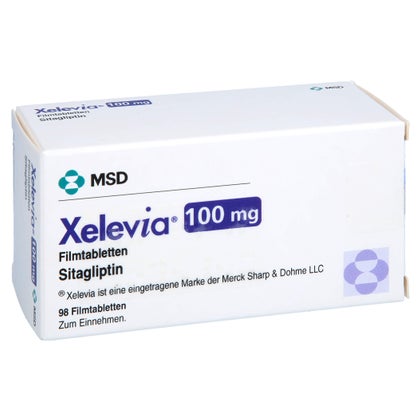 Xelevia 100 mg Filmtabletten 98 St mit E-Rezept kaufen | DocMorris