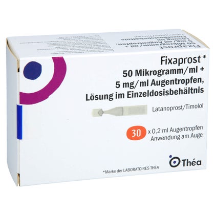 FIXAPROST 50 Mikrogramm/ml + 5 mg/ml Augentr.EDP 30X0,2 ml mit E-Rezept ...