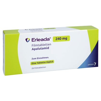 Erleada 240 mg Filmtabletten 28 St mit E-Rezept kaufen | DocMorris