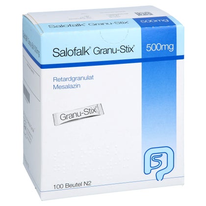 Salofalk Granu-stix 500 mg Retardgranula 100 St mit E-Rezept kaufen ...