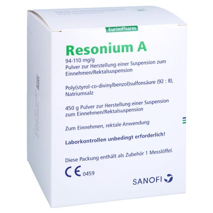 Resonium A Pulver 450 g mit E-Rezept kaufen | DocMorris