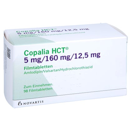 Copalia HCT 5 mg/160 mg/12,5 mg Filmtabl 98 St mit E-Rezept kaufen ...