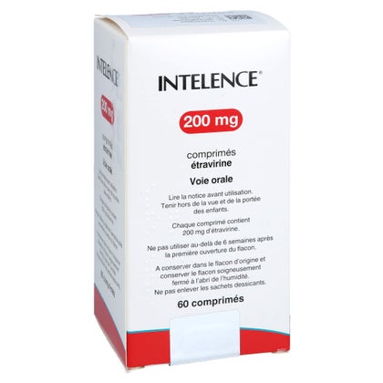 Intelence 200 mg Tabletten 60 St, 60 St online kaufen | DocMorris