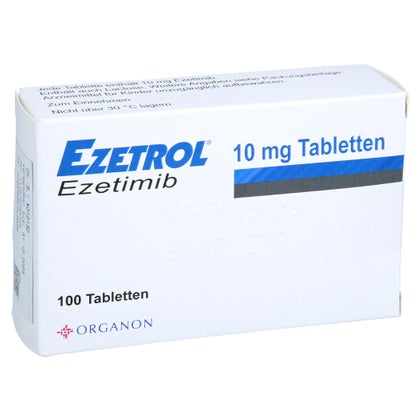 Ezetrol 10 mg Tabletten 100 St mit E-Rezept kaufen | DocMorris