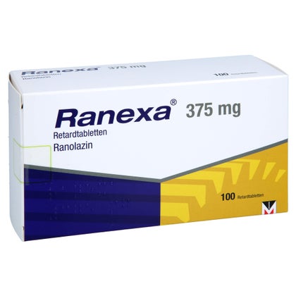Ranexa 375 mg Retardtabletten 100 St mit E-Rezept kaufen | DocMorris