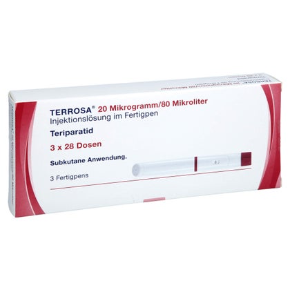 Terrosa 20 µg/80 µl Inj.-lösung Im Fertigpen 3 St mit E-Rezept kaufen ...