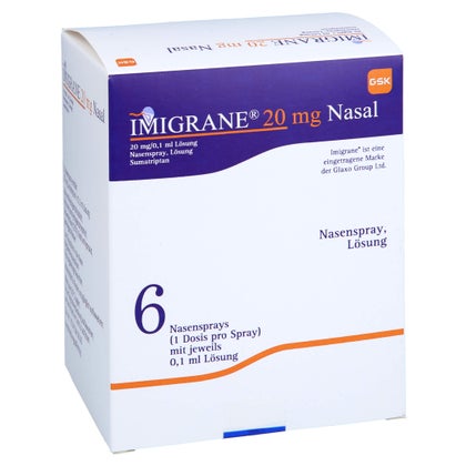 Imigrane Nasal 20 mg Nasenspray 6 St mit E-Rezept kaufen | DocMorris
