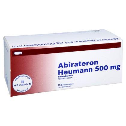 Abirateron Heumann 500 mg Filmtabletten 112 St mit E-Rezept kaufen | DocMorris