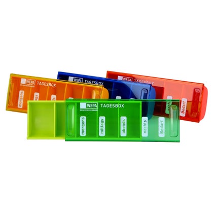 Wepa Tagesbox Farbig Sortiert/uv-schutz+ 1 St online kaufen | DocMorris