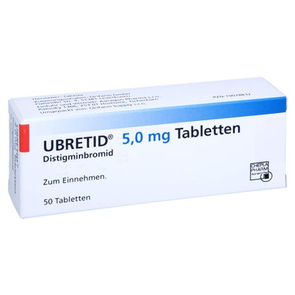 Ubretid Tabletten 5 mg 50 St mit E-Rezept kaufen | DocMorris