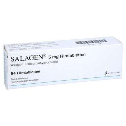 Salagen 5 mg Filmtabletten 84 St mit E-Rezept kaufen | DocMorris