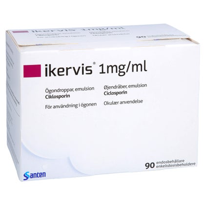 Ikervis 1 Mg/ml Augentropfen Emuls.Einze 90X0,3 ml mit E-Rezept kaufen ...
