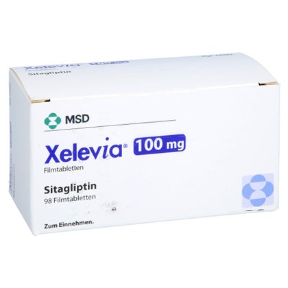 Xelevia 100 Mg Filmtabletten 98 St mit E-Rezept kaufen | DocMorris