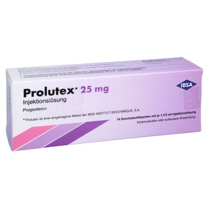 Prolutex 25 mg Injektionslösung Dsfl. 14 St mit E-Rezept kaufen | DocMorris