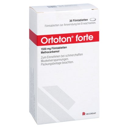 Ortoton Forte 1500 Mg Filmtabletten 36 St mit E-Rezept kaufen | DocMorris