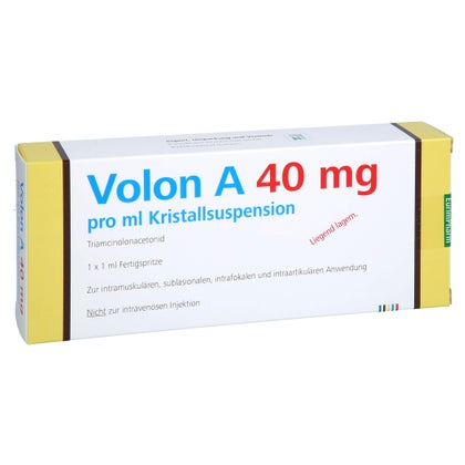 Volon A 40 Mg Fertigspritzen 1 ml mit E-Rezept kaufen | DocMorris