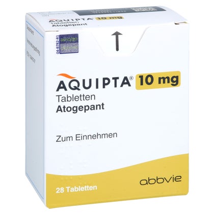 Aquipta 10 Mg Tabletten 28 St mit E-Rezept kaufen | DocMorris