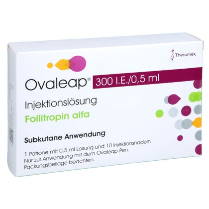 Ovaleap 300 I.e./0,5 Ml Zyl.amp.+ 10 Pen Inj.nad. 1 St mit E-Rezept ...