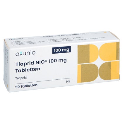 Tiaprid Nio 100 Mg Tabletten 50 St mit E-Rezept kaufen | DocMorris
