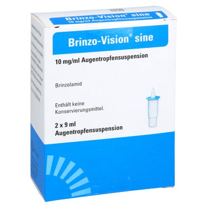 Brinzo-vision Sine 10 Mg/ml Augentropfensuspension 2X9 ml mit E-Rezept ...
