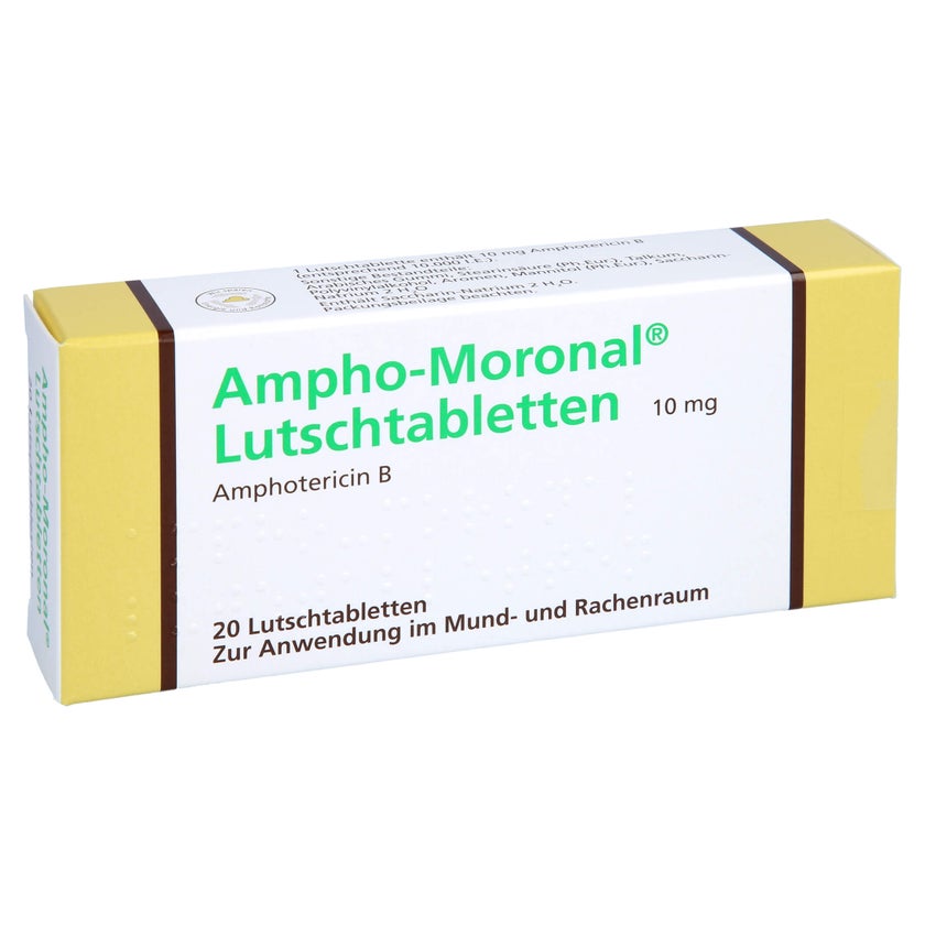 Ampho-moronal Lutschtabletten 10 mg 20 St mit E-Rezept kaufen | DocMorris