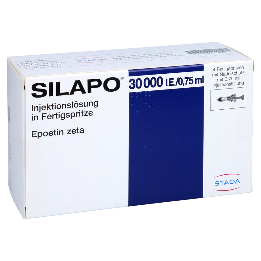 SILAPO 30.000 I.E./0,75 ml Inj.-Lösung Fertigspr. 4 St mit E-Rezept ...