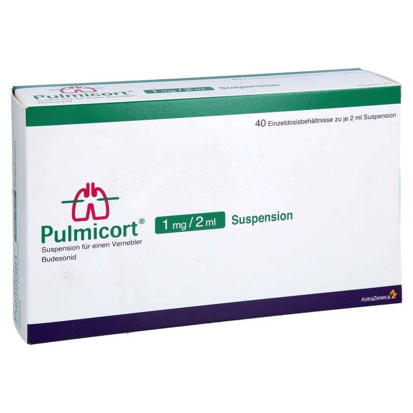 PULMICORT 1 mg/2 ml Suspension f.einen Vernebler 40X2 ml mit E-Rezept ...