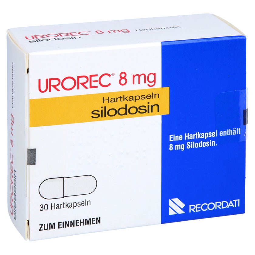 Urorec 8 mg Hartkapseln 30 St mit E-Rezept kaufen | DocMorris