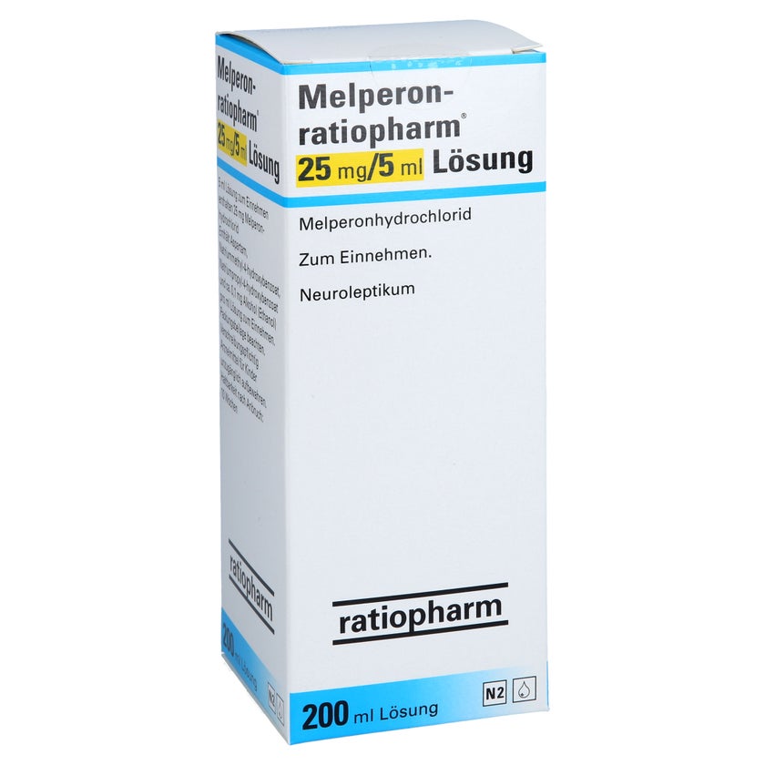 Melperon-ratiopharm 25 mg/5 ml Lösung 200 ml mit E-Rezept kaufen ...