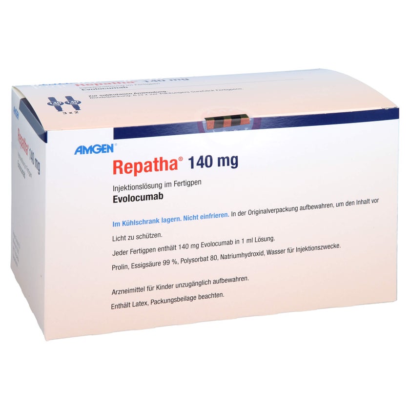 REPATHA 140 mg Injektionslösung i.e.Fertigpen 6 St mit E-Rezept kaufen ...